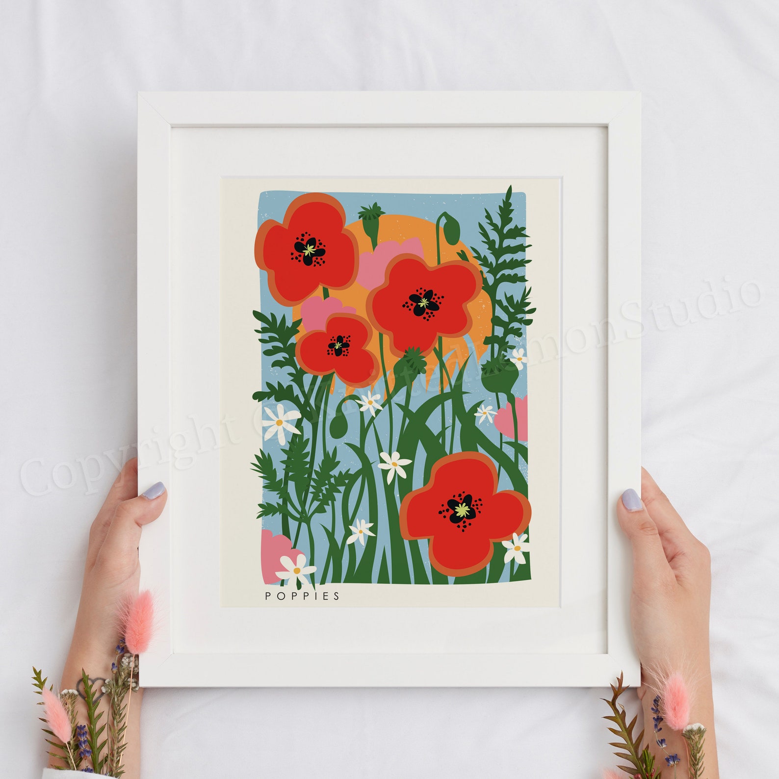 Poppy Print Poppies Gifts Poppy Art Print Floral Prints | Etsy