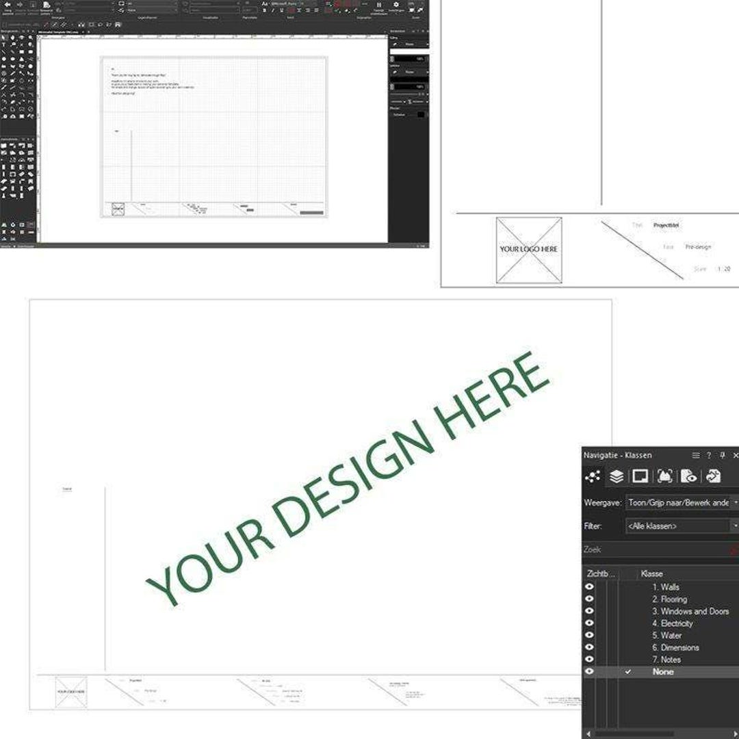 Vectorworks Minimalistic Template (ENG) - Etsy