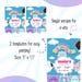 Squishmallow Themed Digital Birthday Invitation MEGA Bundle for Kids ...