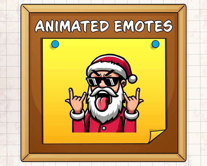 Animated Emotes for Twitch, Discord, Youtube, Tiktok, Kick Christmas ...