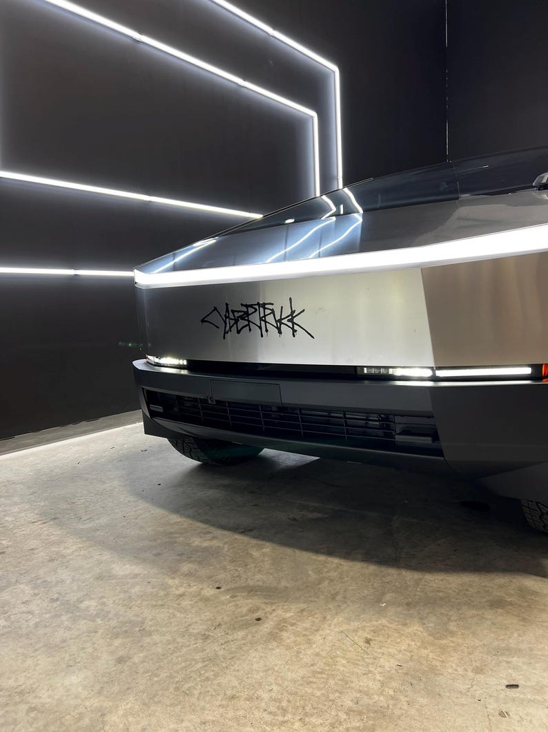 Cybertruck Frunk Logo Decal - Etsy