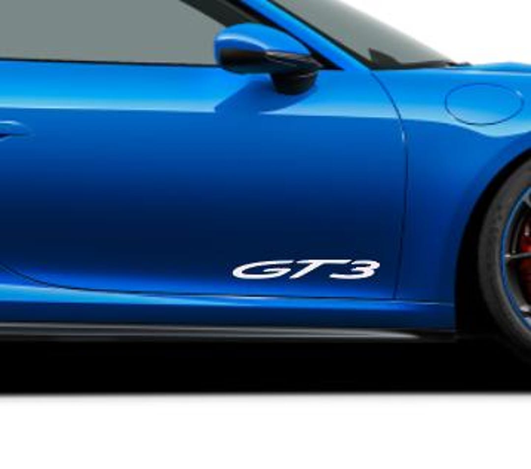 GT3 Porsche Door Decal - Etsy