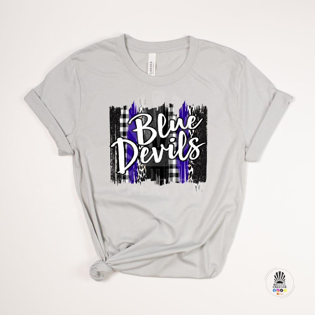 Blue Devils Custom Apparel, Custom Shirt, Blue Devils Sports, DIGITAL ...