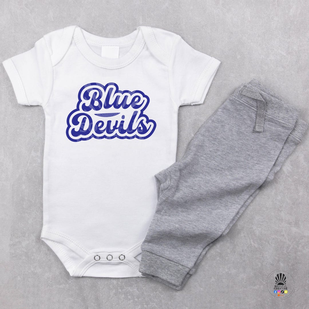 Blue Devils, Blue Devils, Retro Shirt Custom Apparel, Blue Devils ...