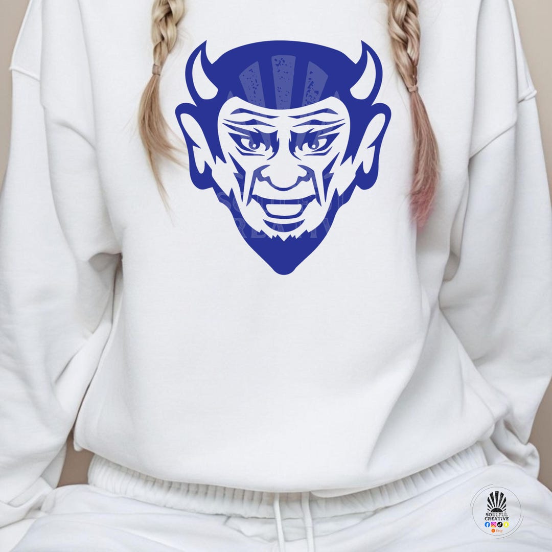 Blue Devils Custom Apparel, Custom Shirt, Blue Devils Sports, DIGITAL ...