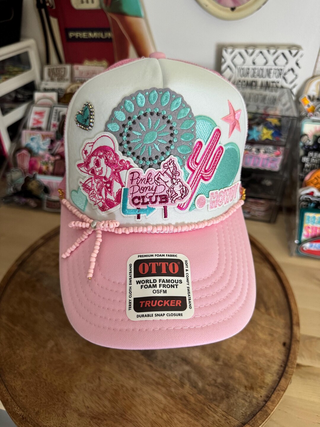 Pink Pony Club Trucker Hat - Etsy