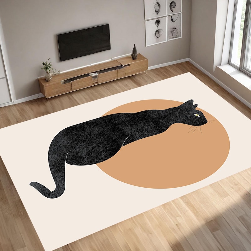 Cat Rug - Etsy