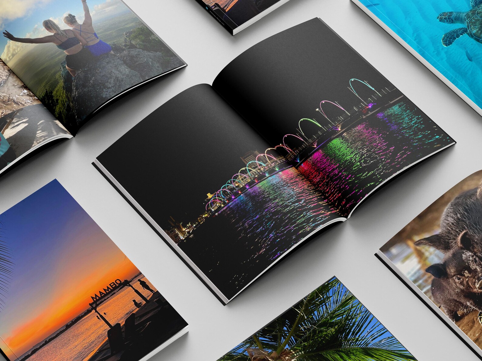 Assouline Photobook Template Curacao | Canva | Photobook Template - Etsy
