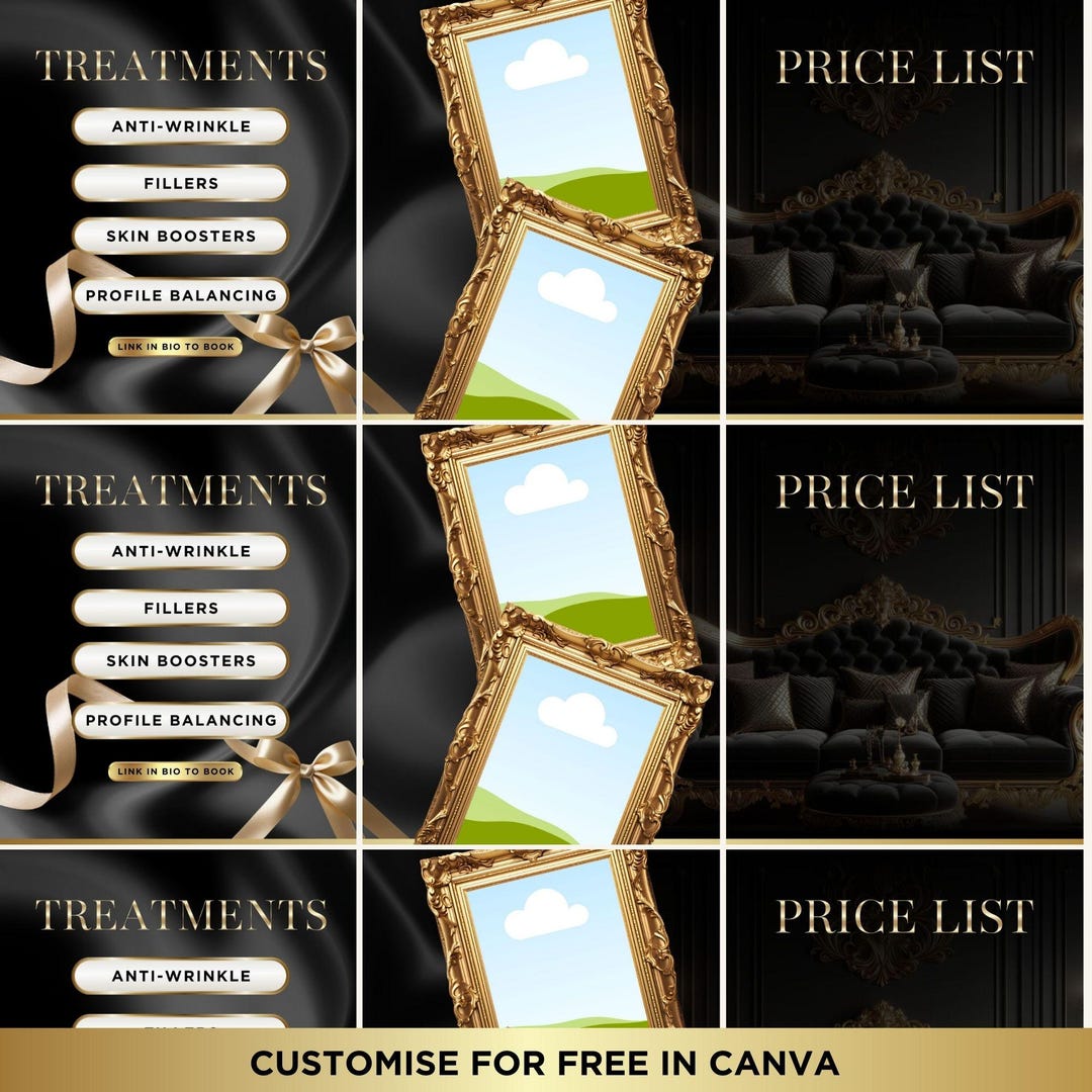 Pinned Post Carousel Post Template Set, Digital Instagram Posts for ...