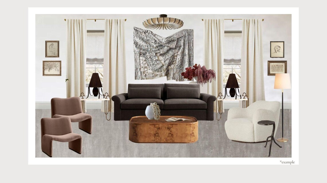 Interior Design Services - Custom Design Includes Virtual Consultation ...