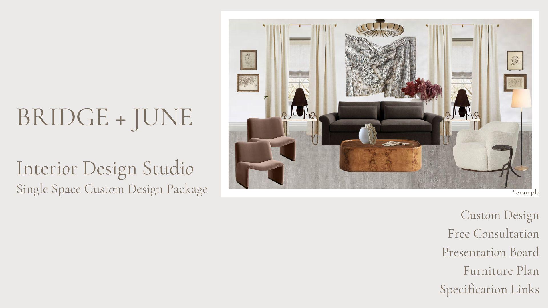 Interior Design Services - Custom Design Includes Virtual Consultation ...