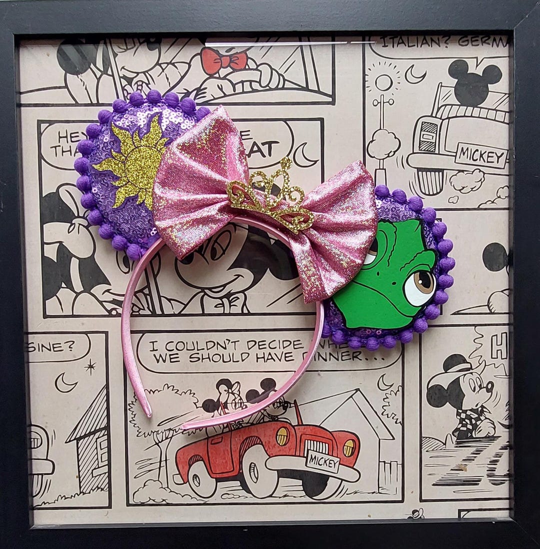 Tangled Rapunzel Pascal Princess Minnie Mickey Mouse Headband ...