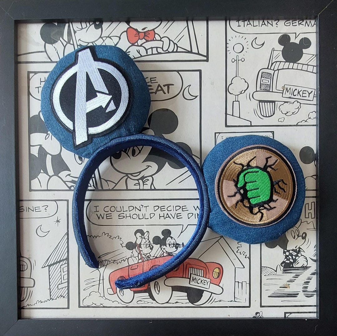 Avengers Headband, Spiderman Ears, Hulk Headband, Captain America Ears ...