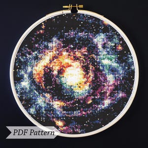 Galaxy Cross Stitch Pattern PDF - Digital Download - Etsy UK