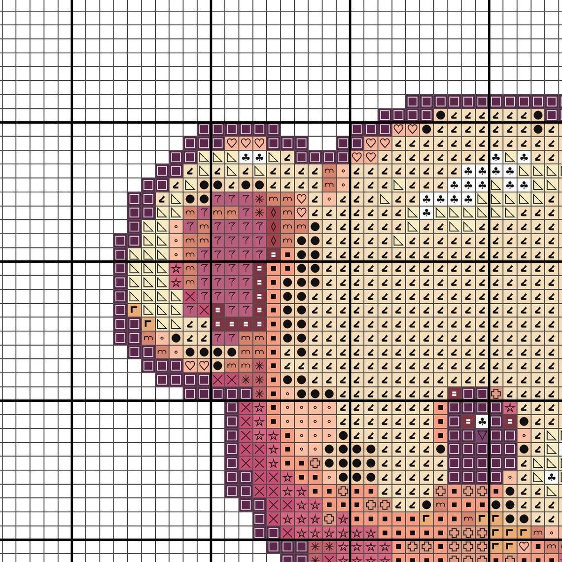 Teddy Bear Cross Stitch Pattern PDF - Digital Download - Etsy