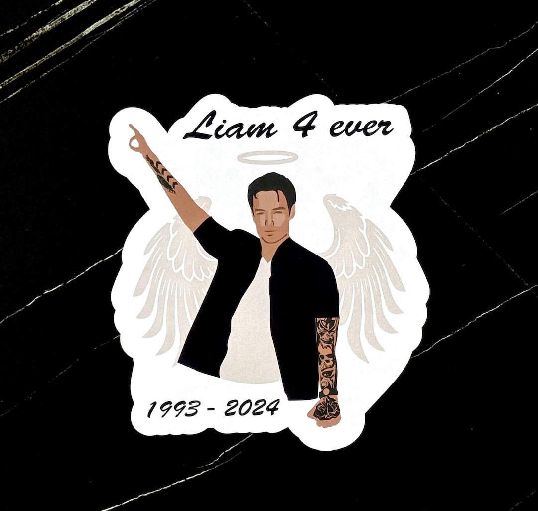 Liam Payne Memorial Sticker Liam4ever PVC Stickers Tribute Sticker ...
