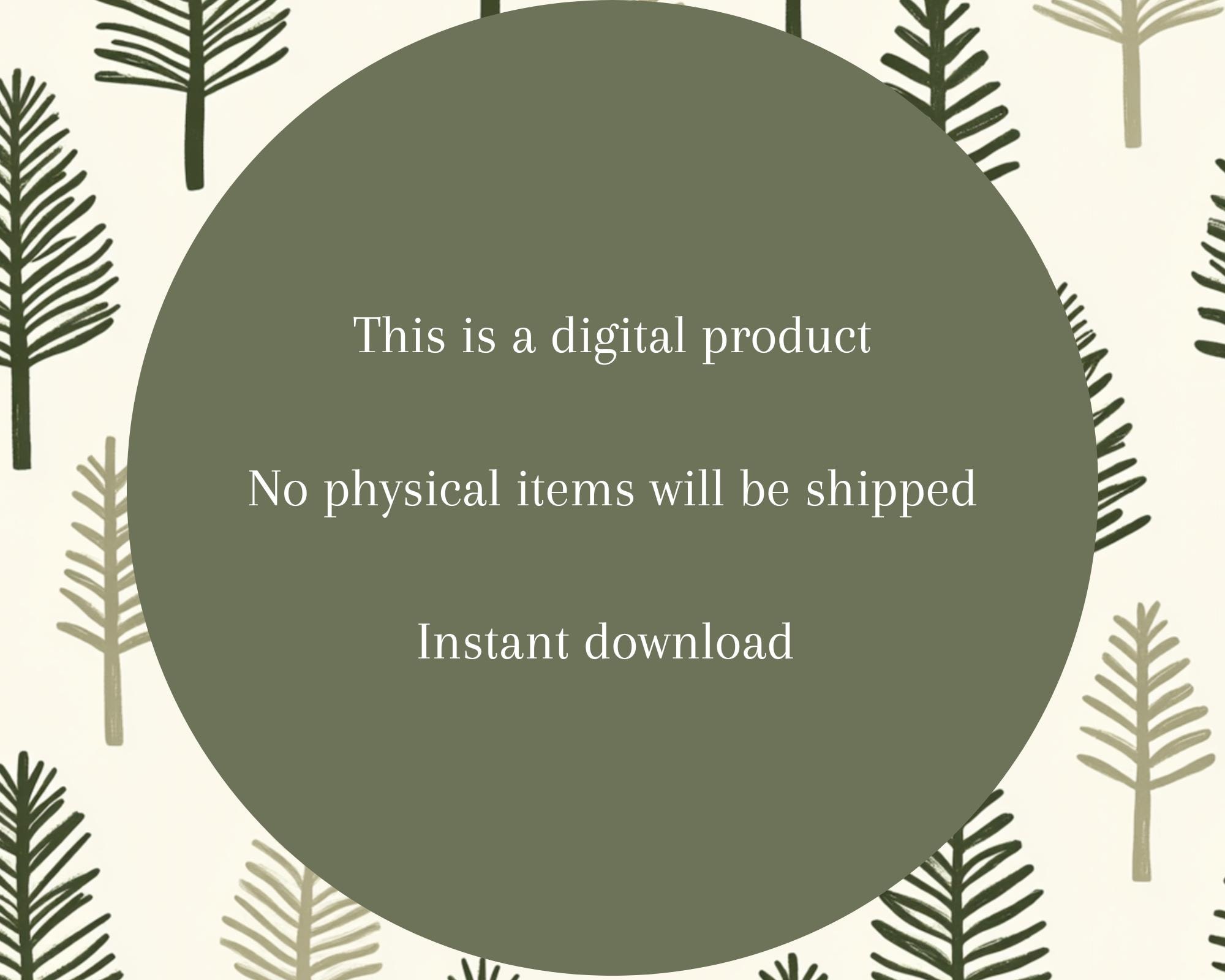 1x Simple Christmas Tree Digital Paper Fabric Seamless Pattern ...