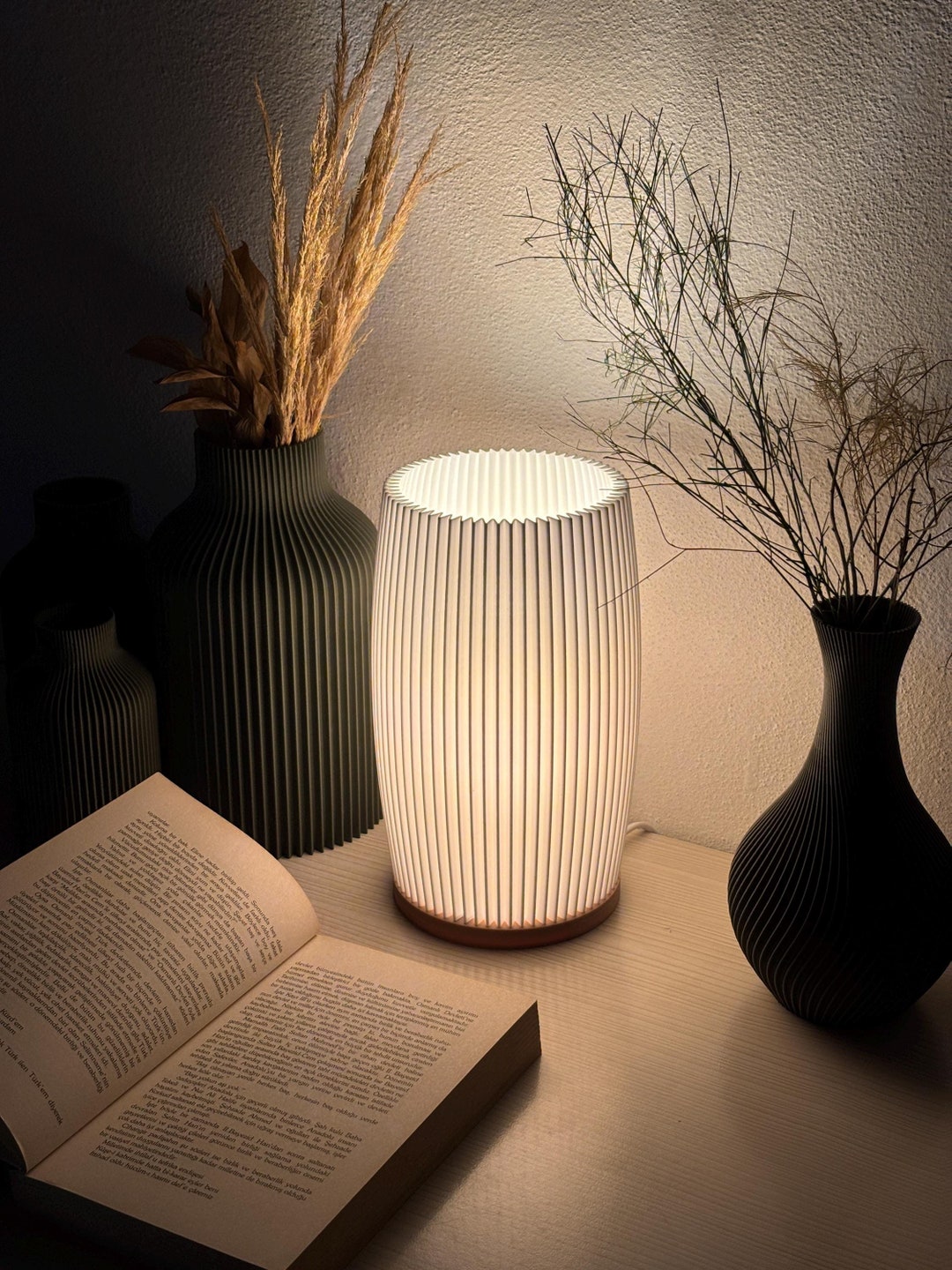 Modern Table Lamp as a Desk Lamp | Unique Bedside Reading Lamp ...