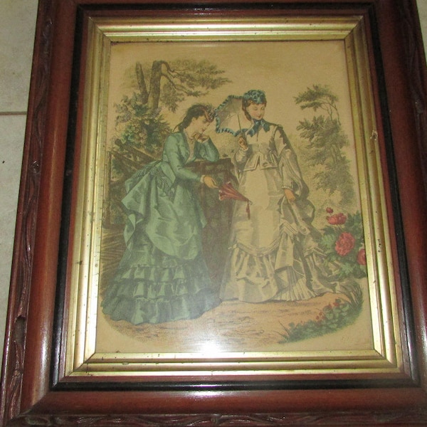 Antique Godey Print - Etsy