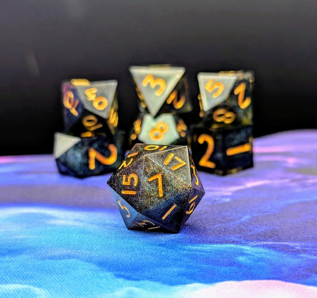 Space Journey Dnd Dice Set Dnd Gift Dnd Accessories Custom Dice Set for ...