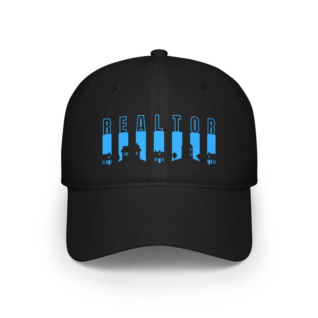 Realtor Low Profile Baseball Cap | Cool Realtor Hat for Agents, Stylish ...