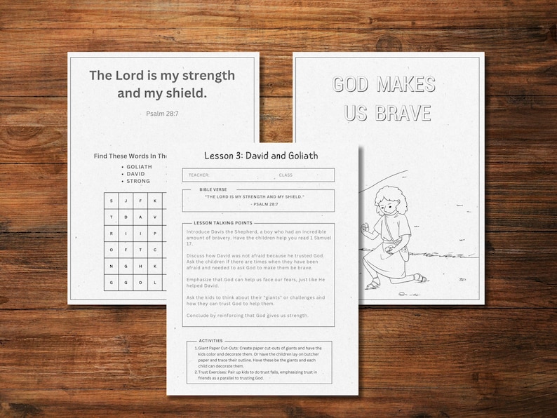 Bible Lesson for Kids, Coloring Page Activities, Printable Bible ...