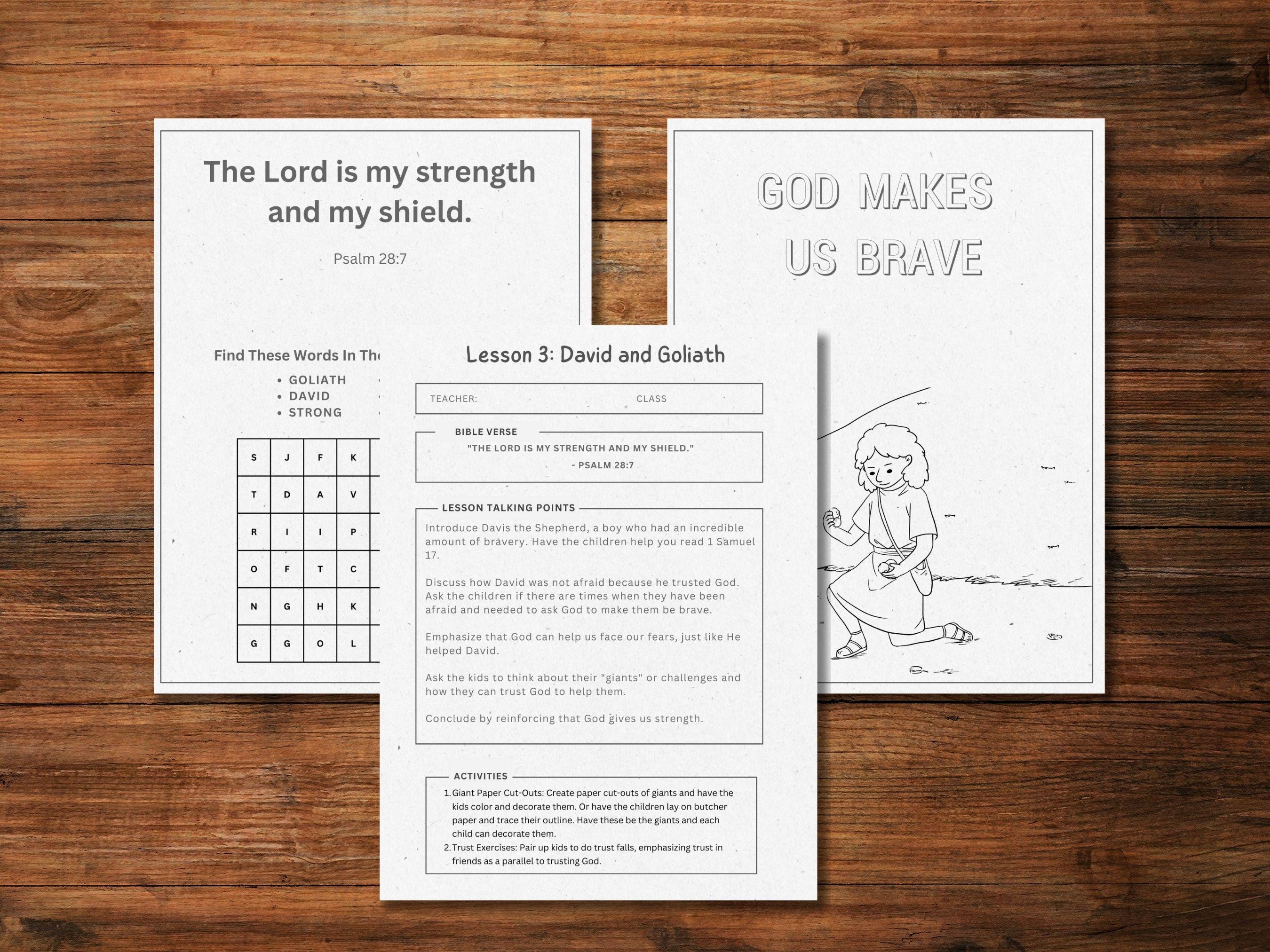 Bible Lesson for Kids, Coloring Page Activities, Printable Bible ...