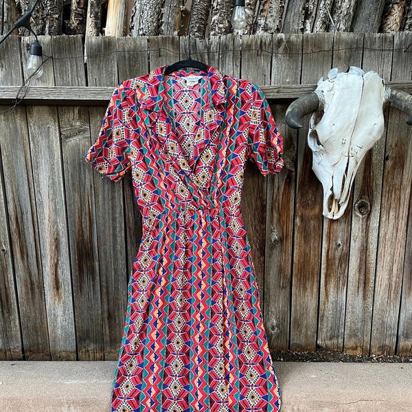 Southwestern Dress - Etsy