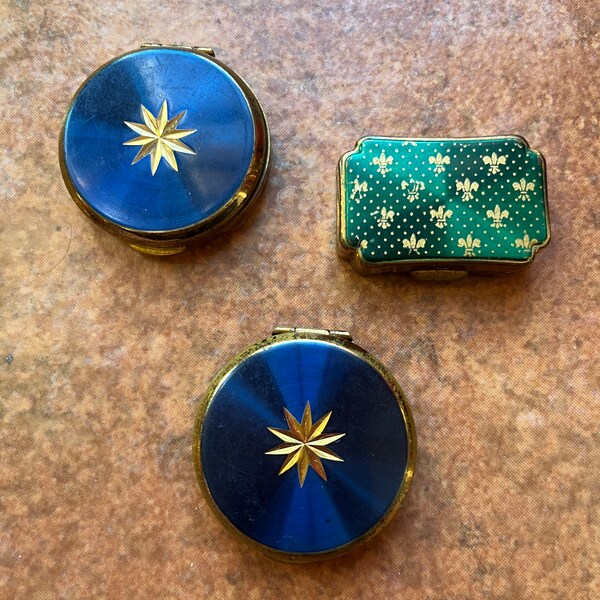 Antique Pill Box - Etsy