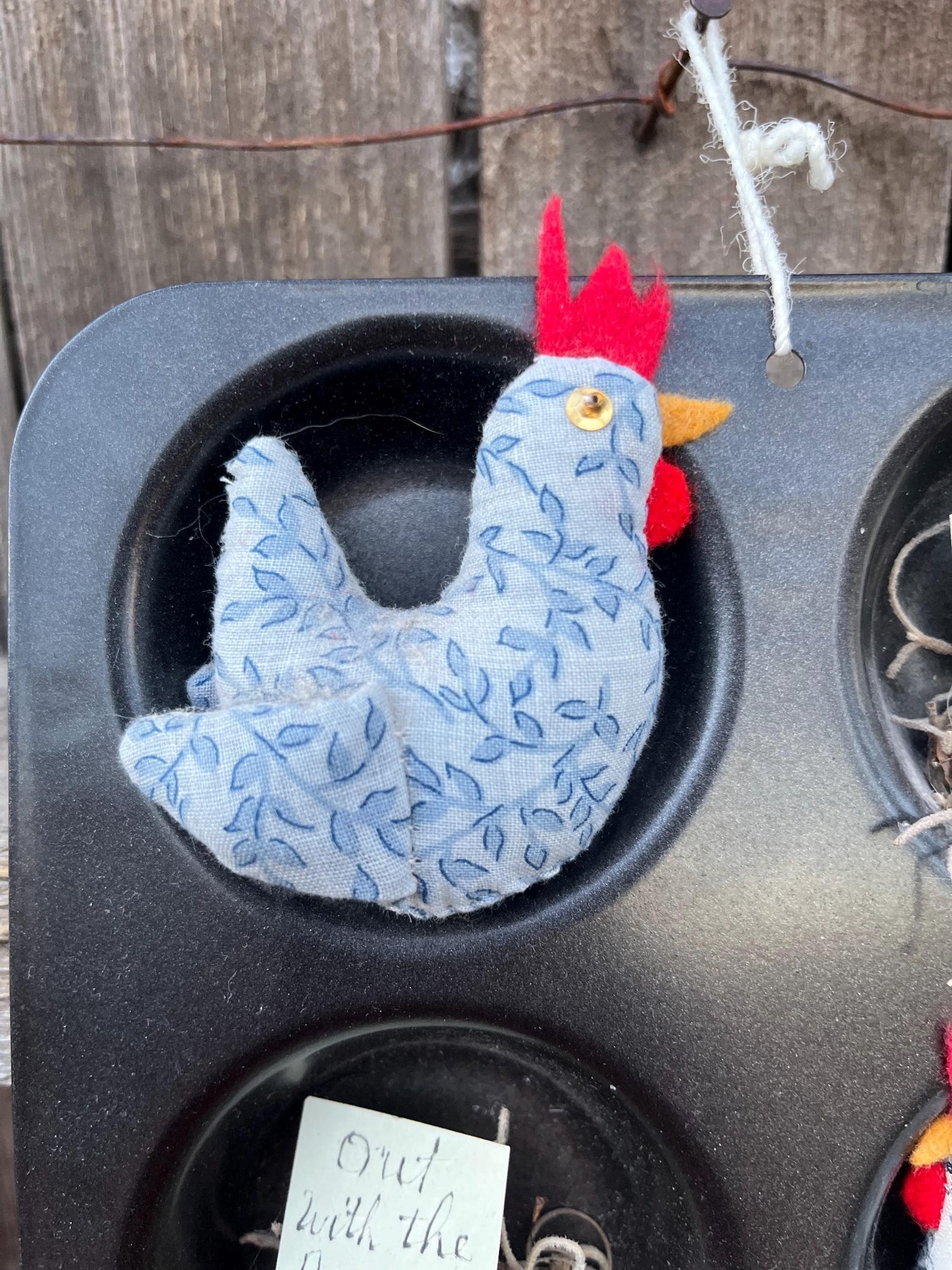 Vintage Chicken Kitchen Decor Cottagecore Farmhouse Gift Handmade ...