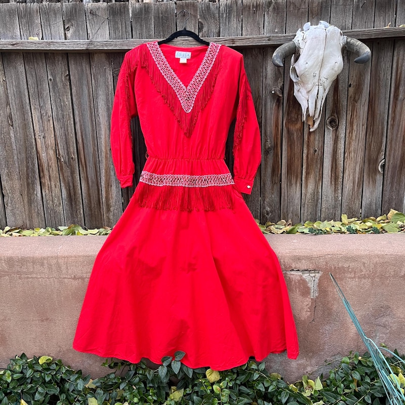 Western Fringe Dress - Etsy