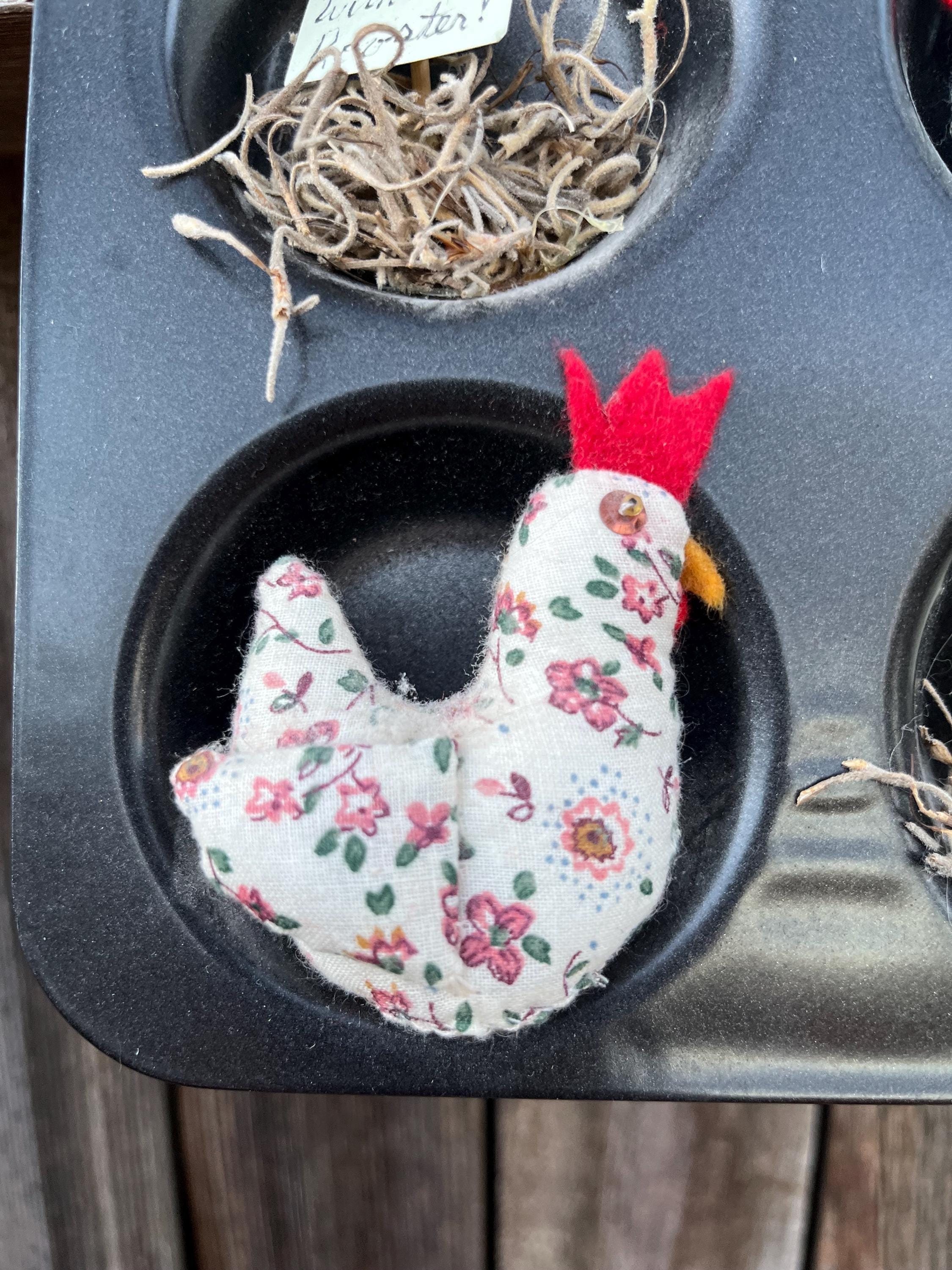 Vintage Chicken Kitchen Decor Cottagecore Farmhouse Gift Handmade ...