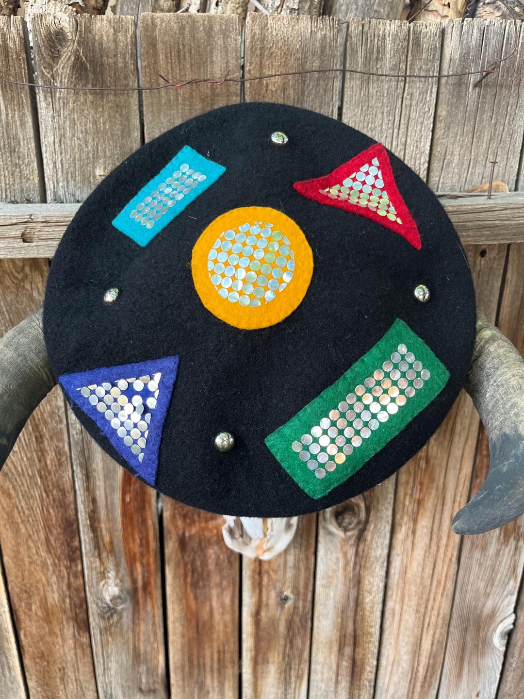 60s Vintage Mod Beret Fashion Forward Bedazzled French Style Hat - Etsy