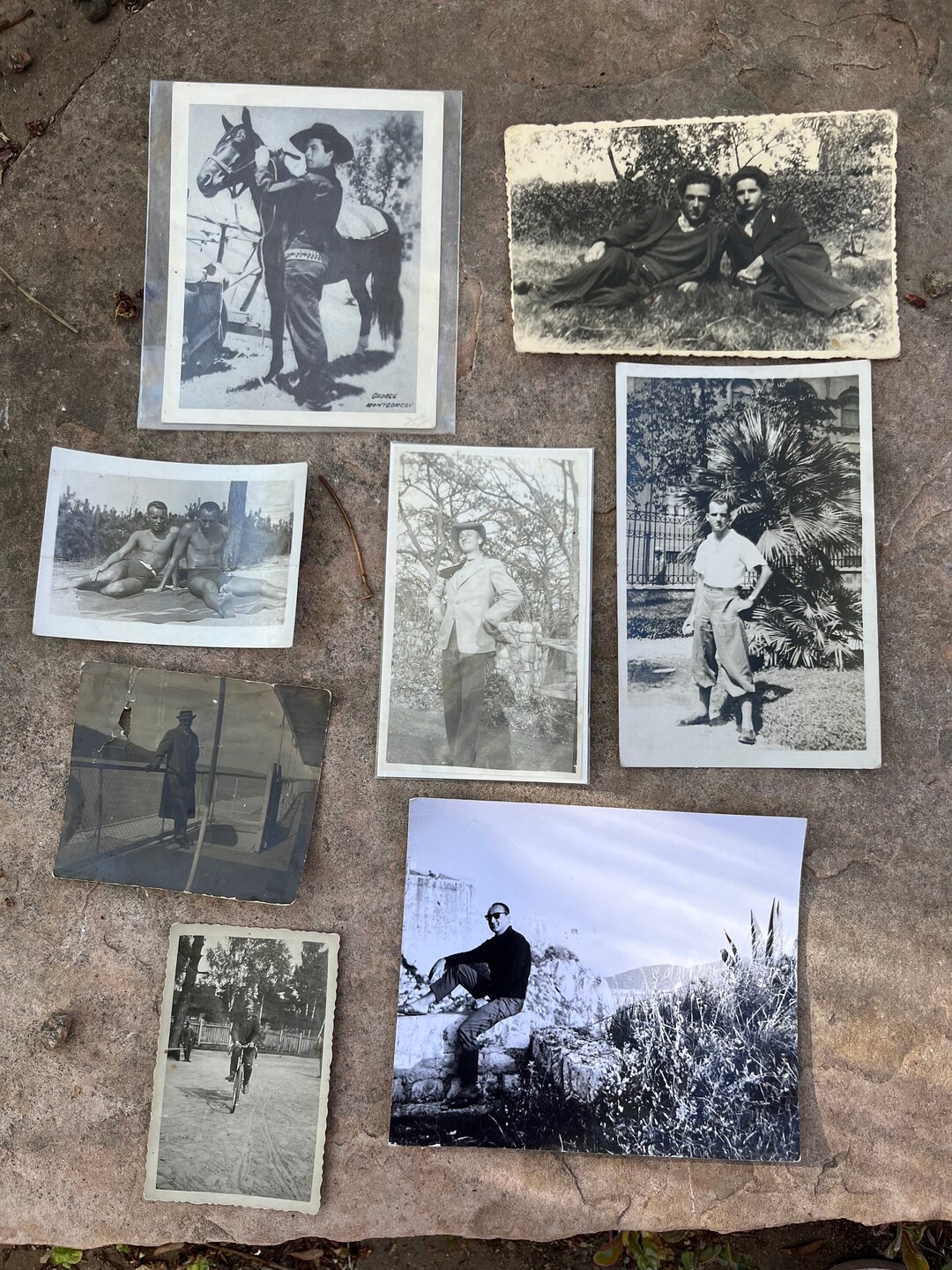 40s - 50s Vintage Unique Black and White Photographs and Postcards of ...