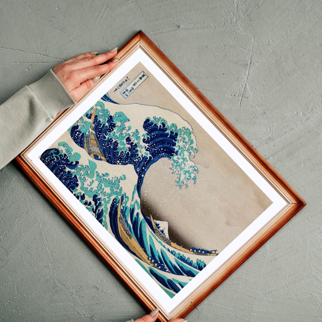 Katsushika Hokusai - the Great Wave off Kanagawa - Etsy
