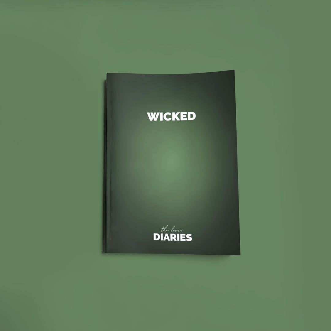 Wicked Journal Inspired by the West End / Broadway Musical Wicked - Etsy