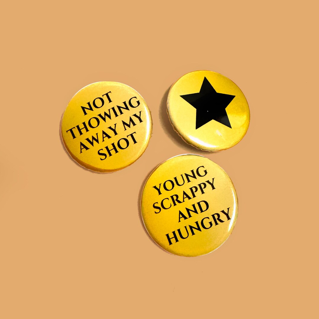 Hamilton Badge Pack Inspired by the West End / Broadway Musical ...