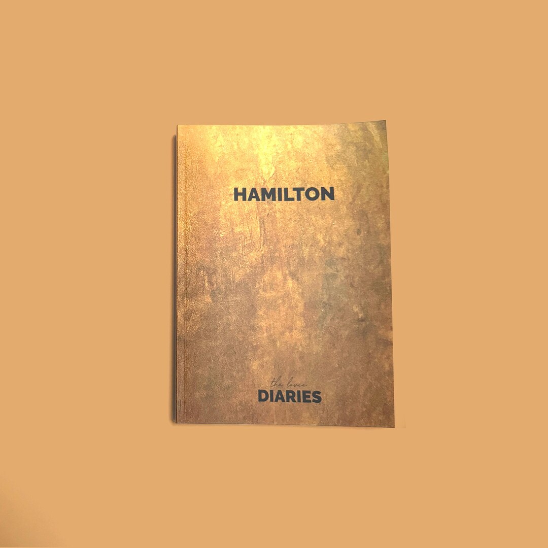Hamilton Journal Inspired by the West End / Broadway Musical Hamilton ...
