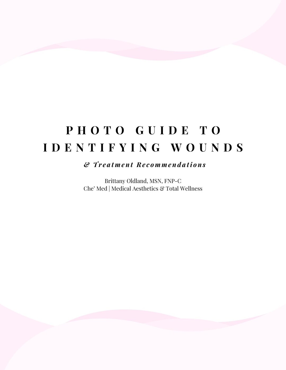 Guide to Wound Identification & Treatment Recommendations - Etsy