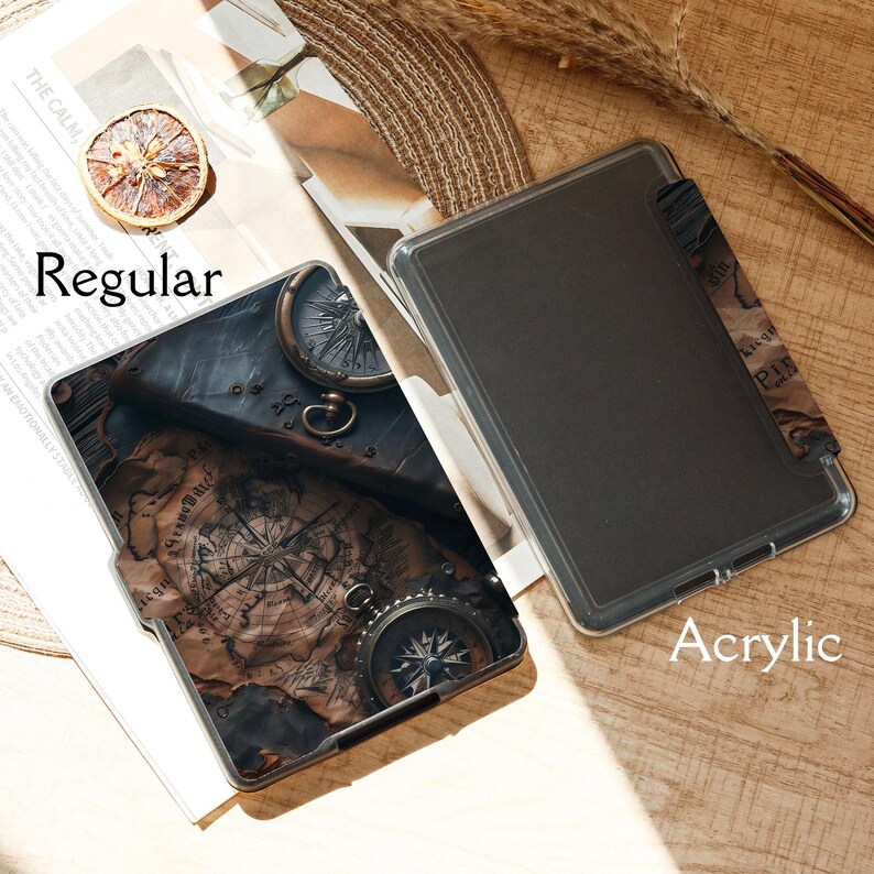 Vintage Pirate Map Kindle 11/12th Gen Colorsoft Case, New Kindle ...