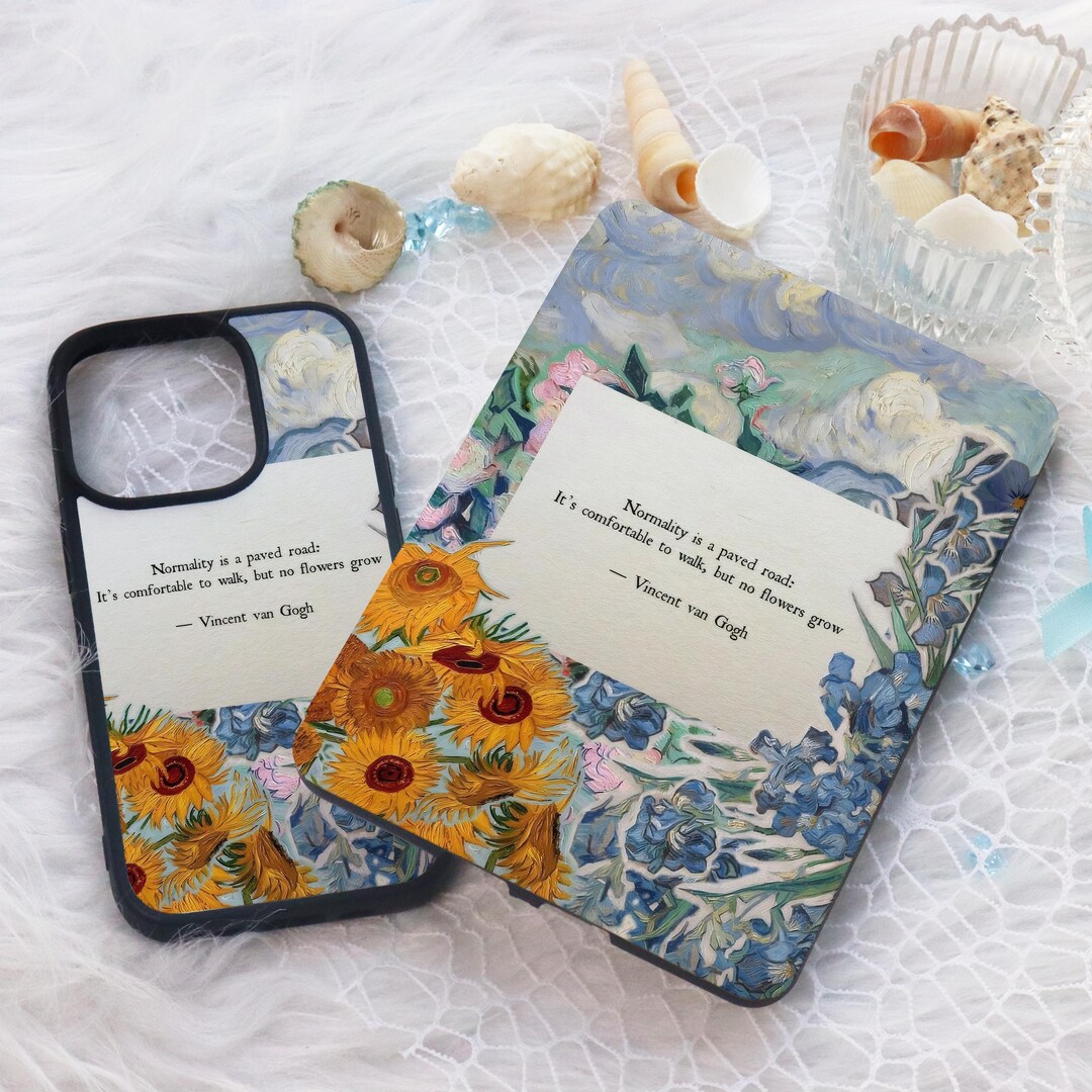 Van Gogh Sunflowers Personalized All New Kindle 12th Gen 2024 Case ...