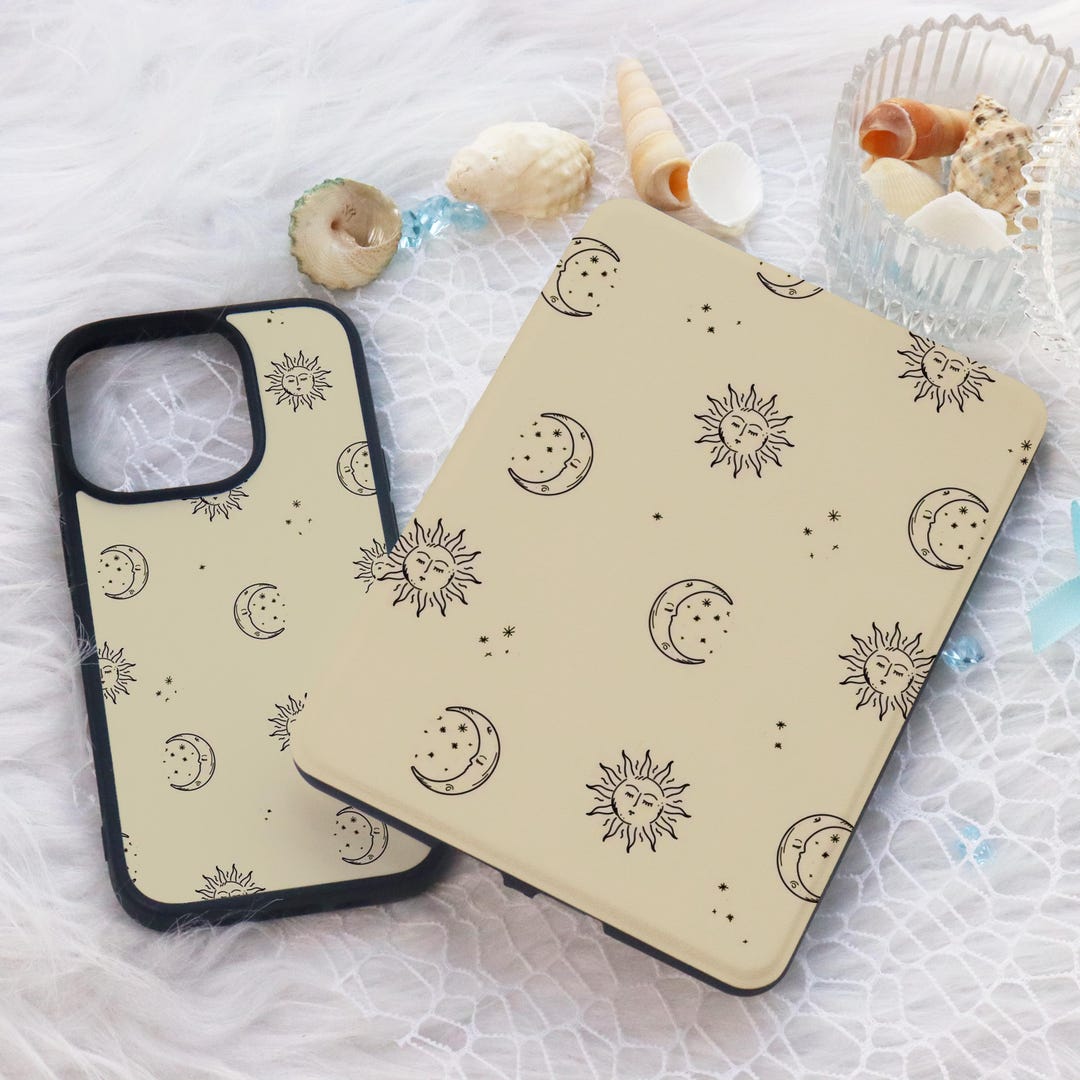Moon and Sun Personalization All New Kindle 12th Gen 2025 Case ...