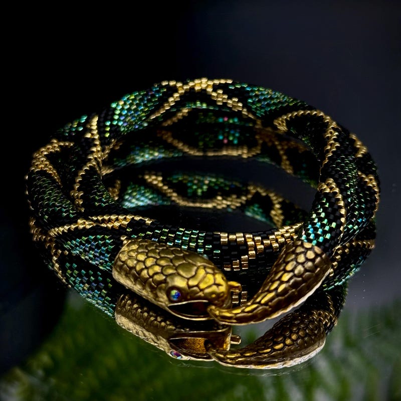 Rainbow Snake - Etsy