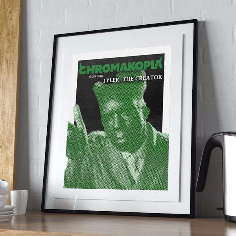Tyler the Creator Chromakopia Album Poster Instant Download Digital ...