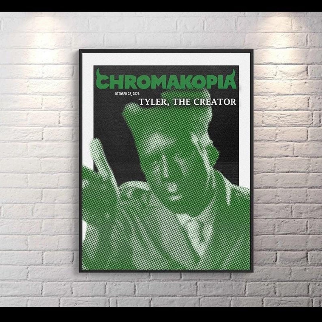 Tyler the Creator Chromakopia Album Poster Instant Download Digital ...