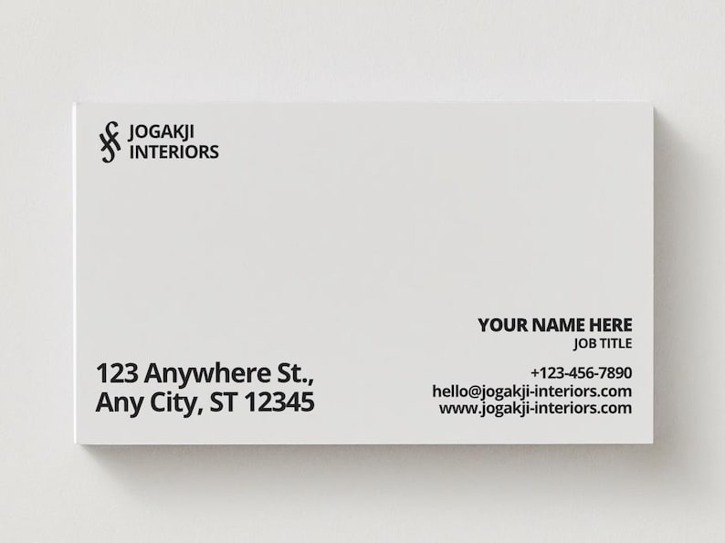 Simple Business Card - Etsy