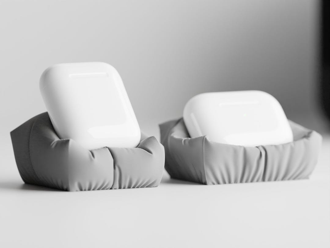 AirPod Holder in Pillow Style Made of Organic PLA 3D Printing ...