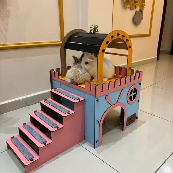 Rabbit Castle Hideout - Etsy