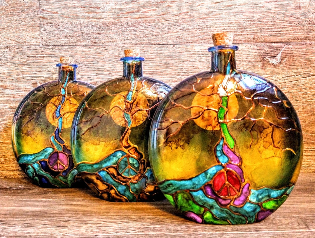 Custom Hand Painted Cremation Urns , Cremation Memorials for Loved Ones ...