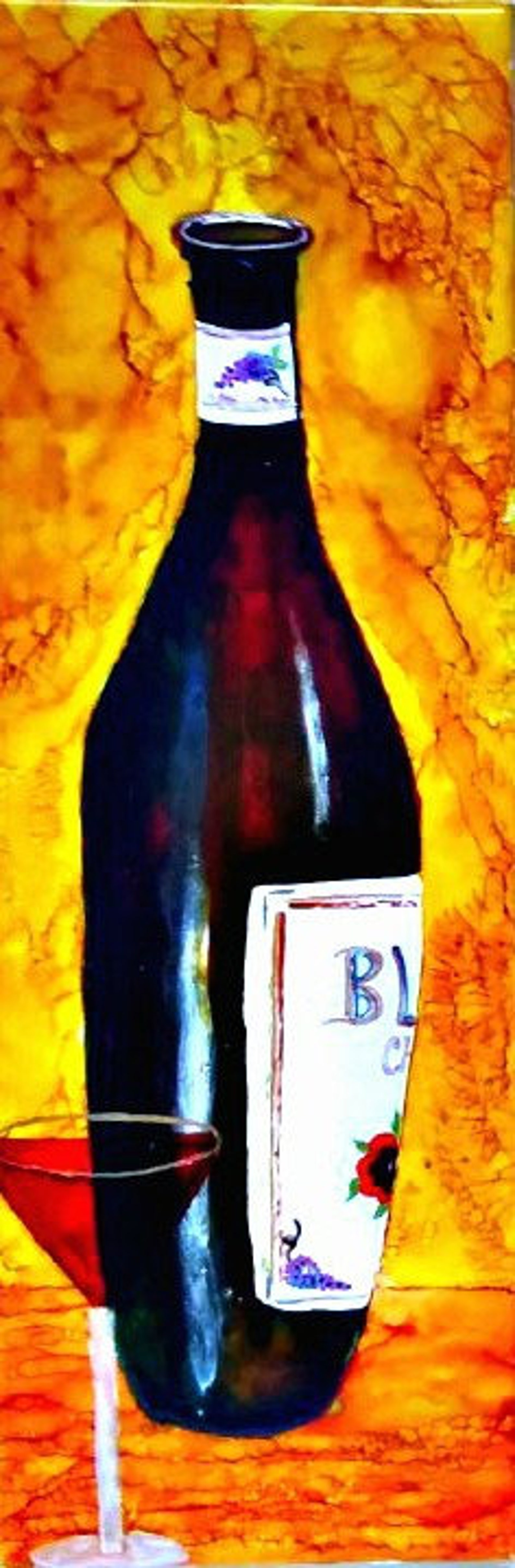 Wine Tiles Ceramic Tiles Ceramic Tile Decorative Tile | Etsy